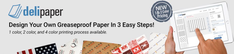 Custom Printed Deli Paper - Deli Paper| Gator Paper